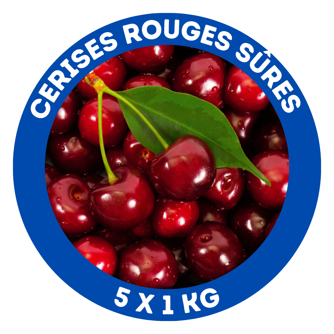 Cerises rouges sures surgelees – Grand Chef à la Maison