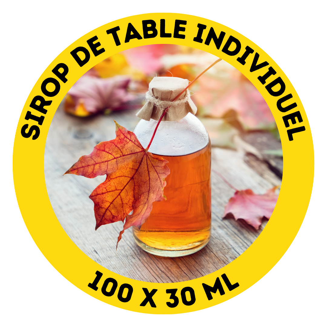 Sirop de table individuel – Grand Chef à la Maison