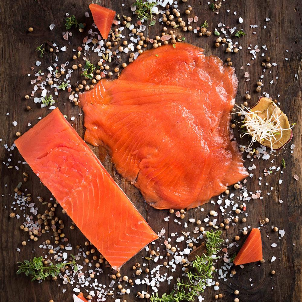 Saumon fume sockeye tranche – Grand Chef à la Maison
